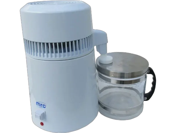 Water Distilator 1.5liter/hour + Glass Container
