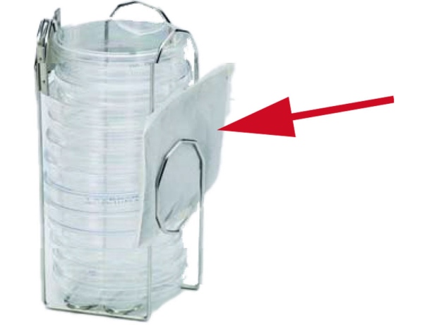 GasPack kit for CO2 atmosphere