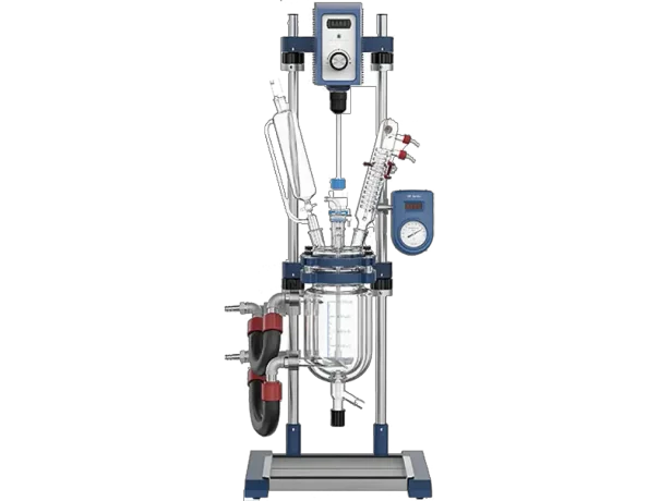 Double-wall Glass Laboratory Reactor(0.5 liter)