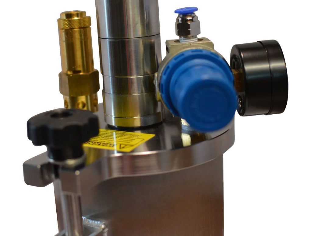 Stainless Steel Pressure Tank 1 litre w/air agitation